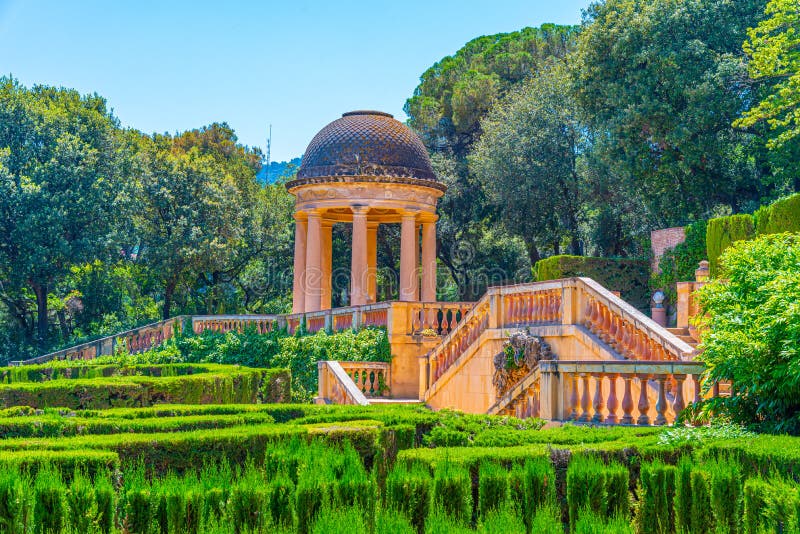Parc Del Laberint D Horta in Barcelona, Spain Stock Image - Image of ...