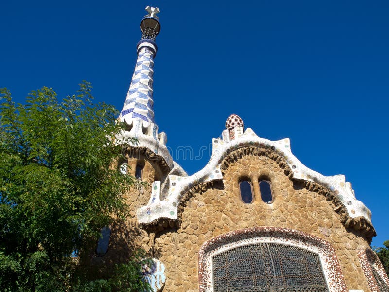 409 Parc Guell Tower Stock Photos - Free & Royalty-Free Stock Photos ...