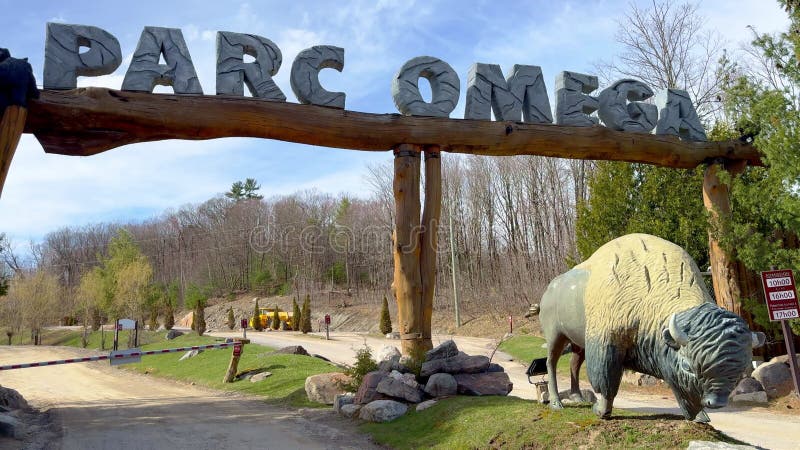 Parc Omega in Quebec Canada - OTTAWA, CANADA - APRIL 19, 2024 Stock ...