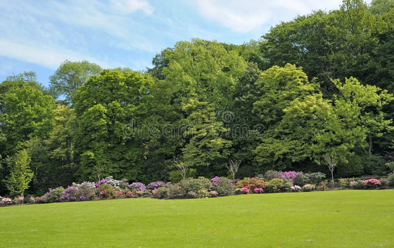 Parc in spring stock photo. Image of belgian, botany - 33064102