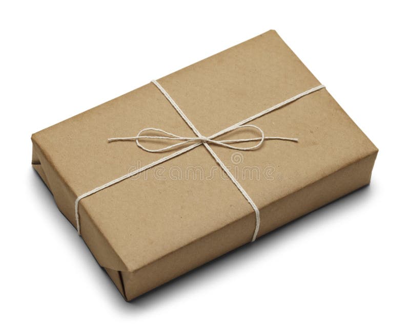 Brown Parcel stock photo. Image of merchandise, carton - 26893012