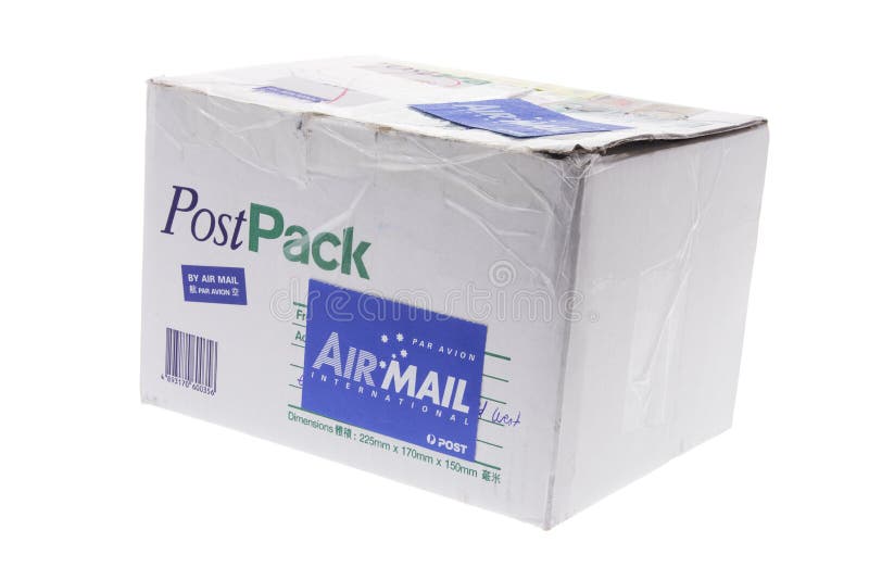 Parcel stock image. Image of isolated, post, delivery - 6515989