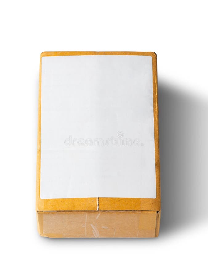 Parcel box stock photo. Image of service, post, isolated - 214188116