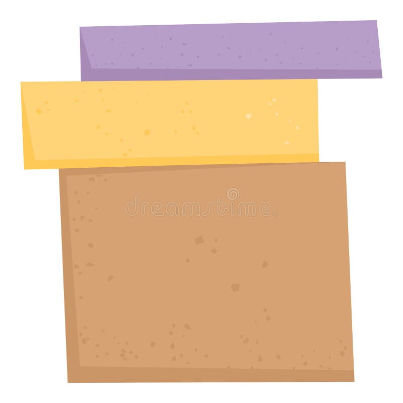 Parcel Box Stack Set Cartoon Vector. Box Delivery Stock Vector ...