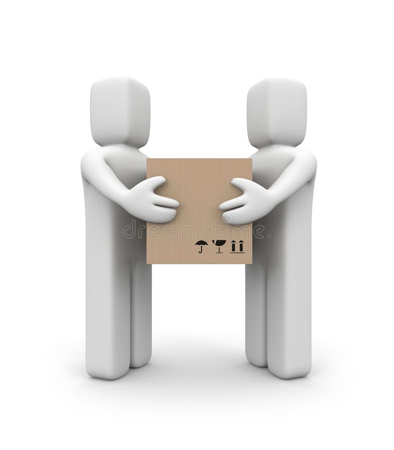 Parcel Delivery Stock Illustration Illustration Of Container 7398148