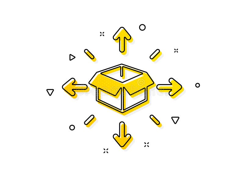 Parcel Delivery Icon. Logistics Service Sign. Vector Stock Vector ...