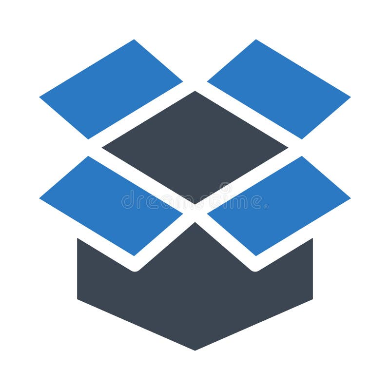 Parcel Flags Glyph Color Vector Icon Stock Vector - Illustration of ...