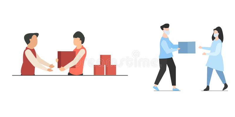 Parcel Handling Black Icon Concept. Parcel Handling Flat Vector Symbol ...