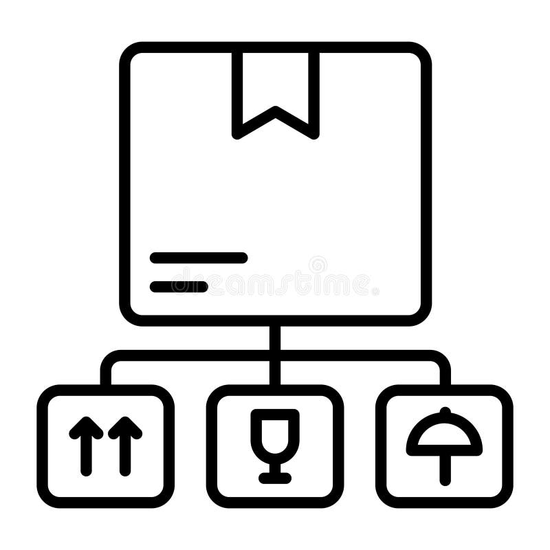 Box Handling Instructions Stock Illustrations – 100 Box Handling ...