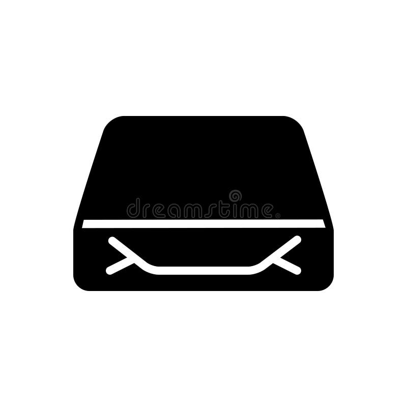 Black Solid Icon for Parcel, Wrap Up and Package Stock Vector ...