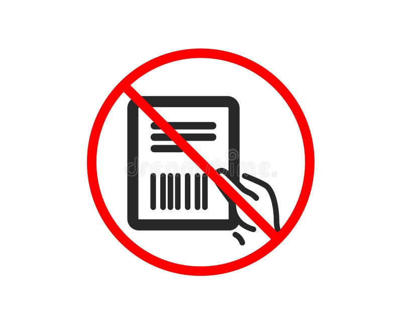 Parcel Invoice Icon. Delivery Document. Vector Stock Vector ...