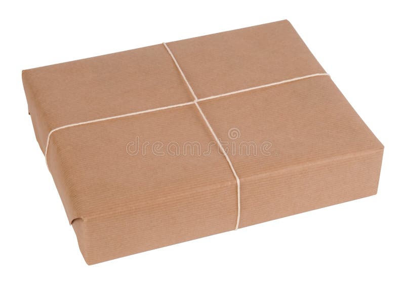 Typical parcel stock photo. Image of distribution, correspondence ...