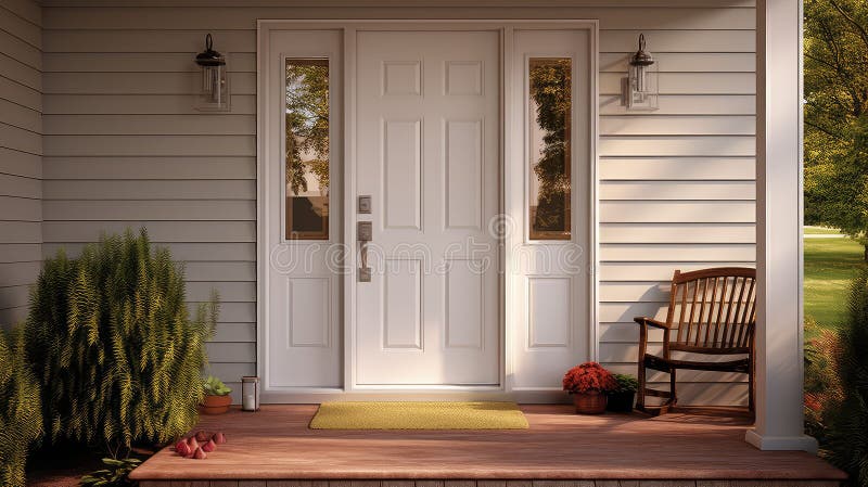 Parcel package door stock illustration. Illustration of locker - 307614219