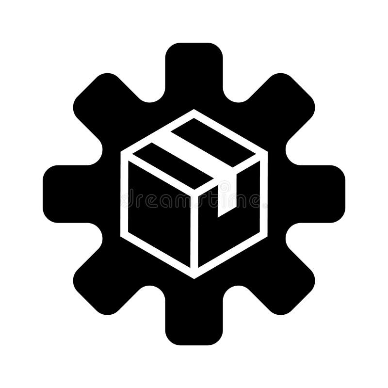 Parcel Setup and Symbol Vector. Vector Illustration Stock Vector ...