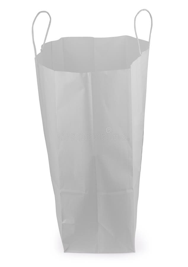 Parcel Wrapped in Brown Kraft Paper Isolated on White Background Stock ...