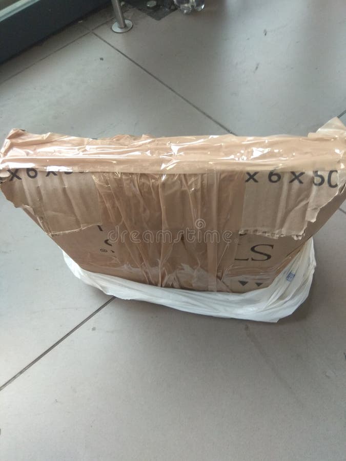 Parcel stock image. Image of parcel, wrapped, sending - 161491891