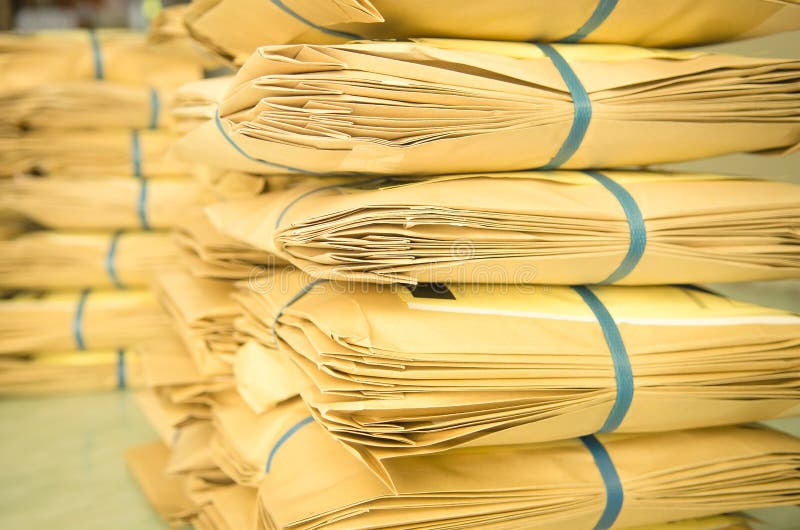 Parcel wrapped stock image. Image of mail, packing, string - 77773393