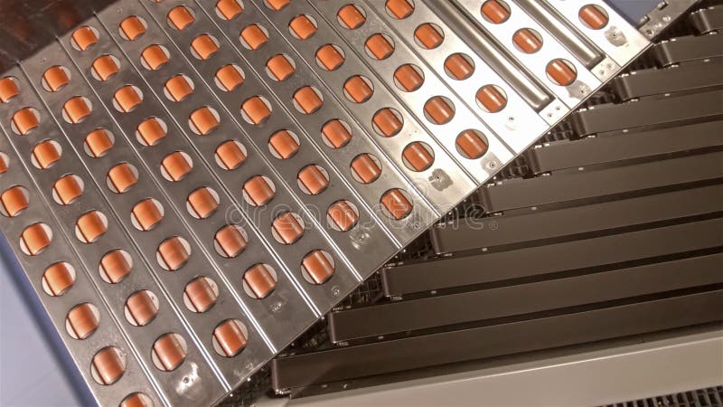 Parcels and Foil Bags on Conveyors Stock Video - Video of processing ...