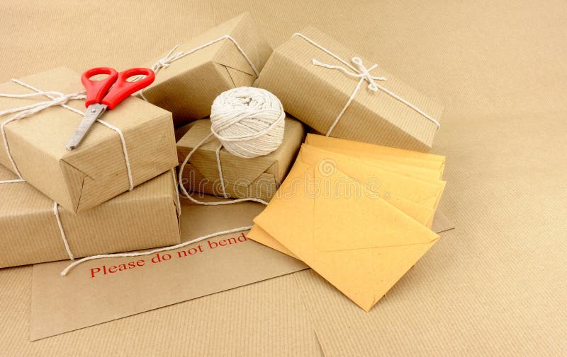 Parcels and Packaging stock photo. Image of mail, delivery - 63150736