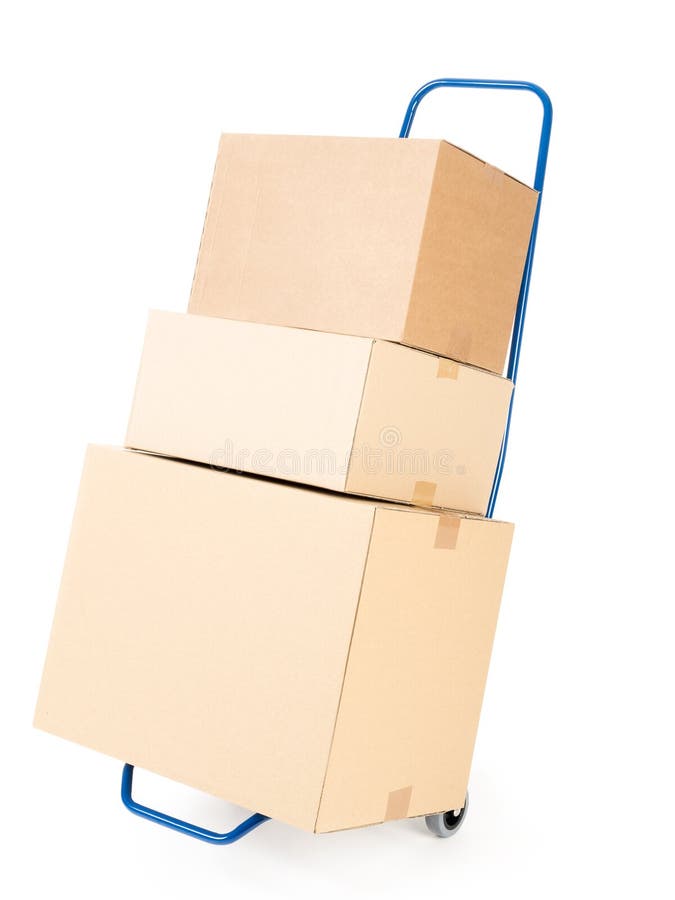 Parcels stock photo. Image of distribution, cardboard - 23096382