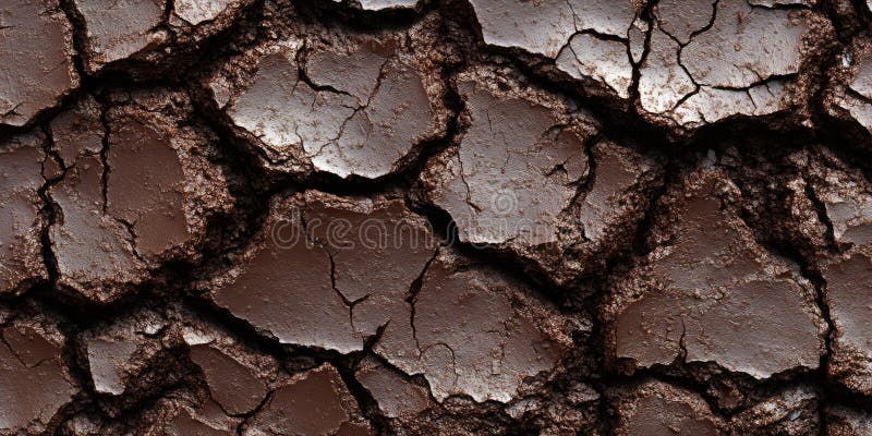 Dry Cracked Earth Surface Creating a Natural Abstract Background, Ideal ...