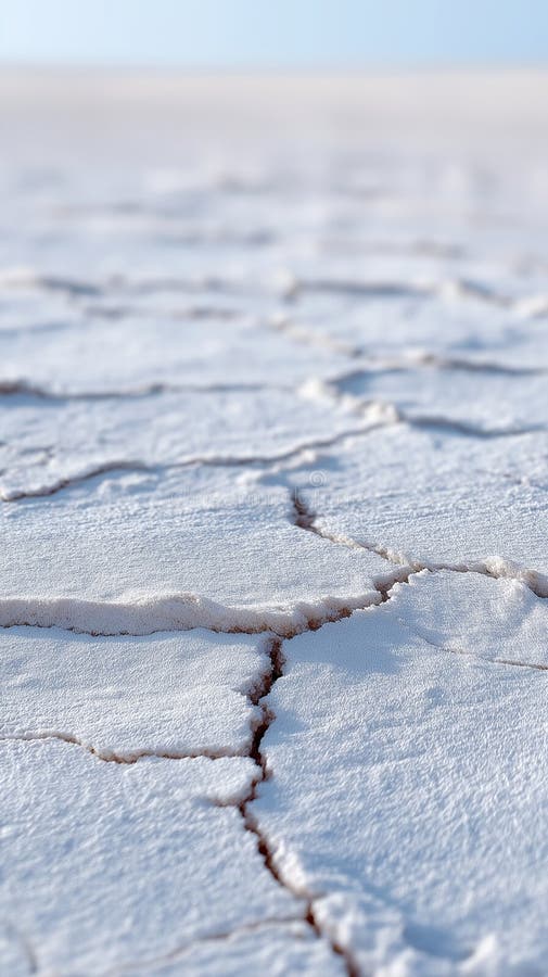Parched Ground Breaking Apart, Revealing Intricate Geometric Patterns ...