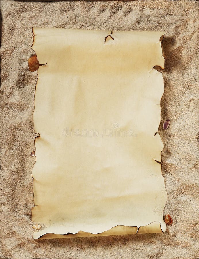 Parchemin vide illustration stock. Illustration du tourillon - 13273796