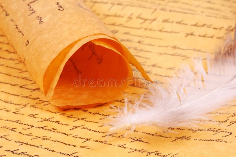 Parchment stock photo. Image of bill, attorney, declaration - 1345364