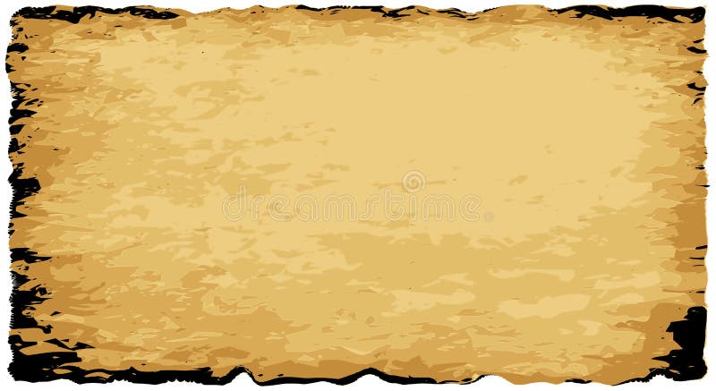 Old and Worn Parchment Page Stock Vector - Illustration of worn ...