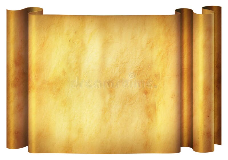 Parchment Banner stock illustration. Illustration of scroll - 28513910