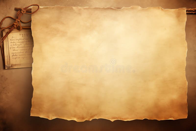 Parchment Ui. Fantasy Rpg Game Cards with Stone Old Paper Ribbons Menu ...