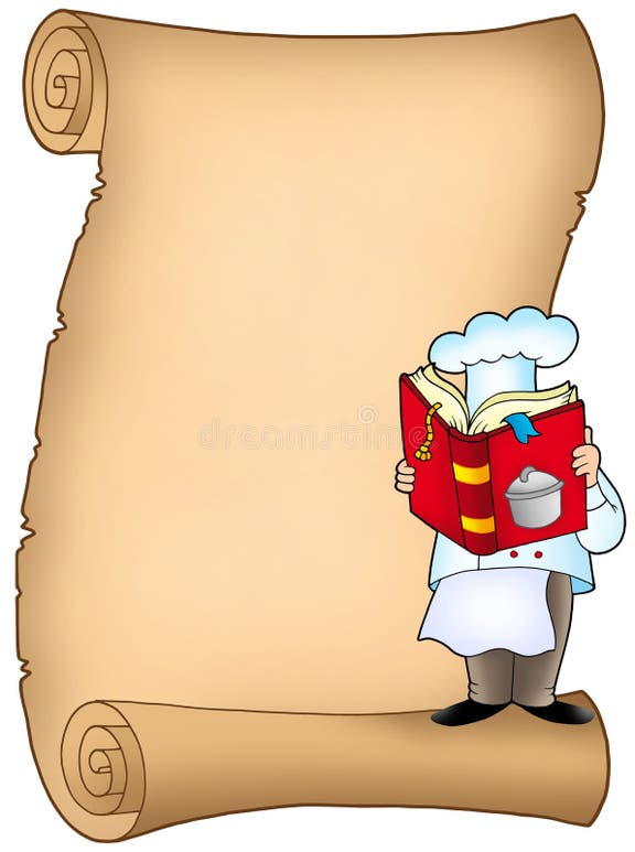 Chef Reading Recipe Book Stock Illustrations – 239 Chef Reading Recipe ...