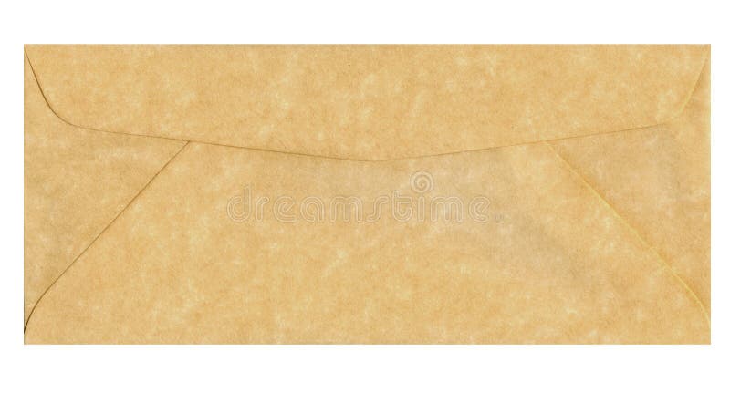 Parchment Envelope Sealed with Red Wax Stock Image - Image of emblem ...