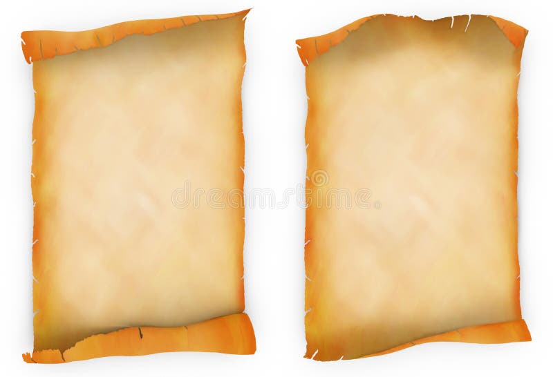 Parchment paper stock illustration. Illustration of advertising - 38202104