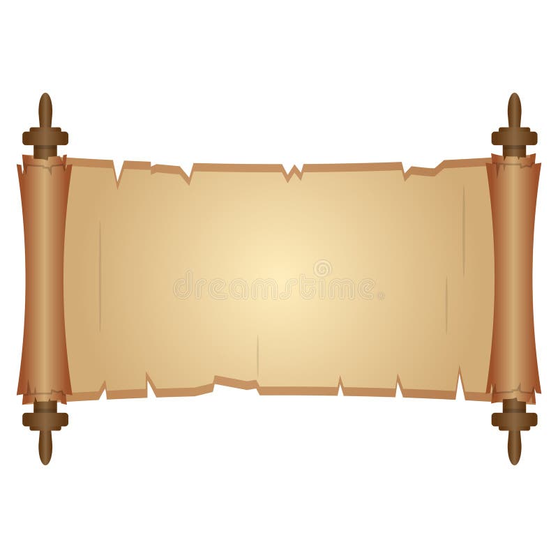 Parchment Paper Scroll Ribbon Stock Illustrations – 5,149 Parchment ...