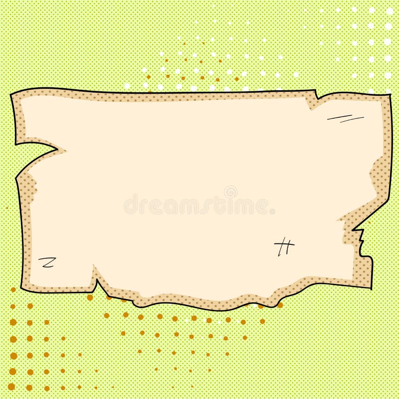 Parchment Pop Art. Old Paper. Cardboard Grunge Texture Image Stock ...