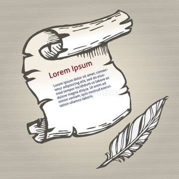 Writing Scroll Stock Illustrations – 3,974 Writing Scroll Stock ...