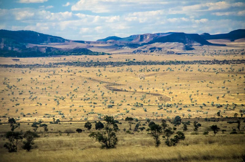 Parco Isalo Nazionale, Madagascar Fotografia Stock - Immagine di ...