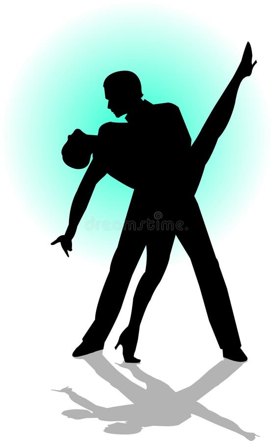 Pardans vektor illustrationer. Illustration av illustration - 732316