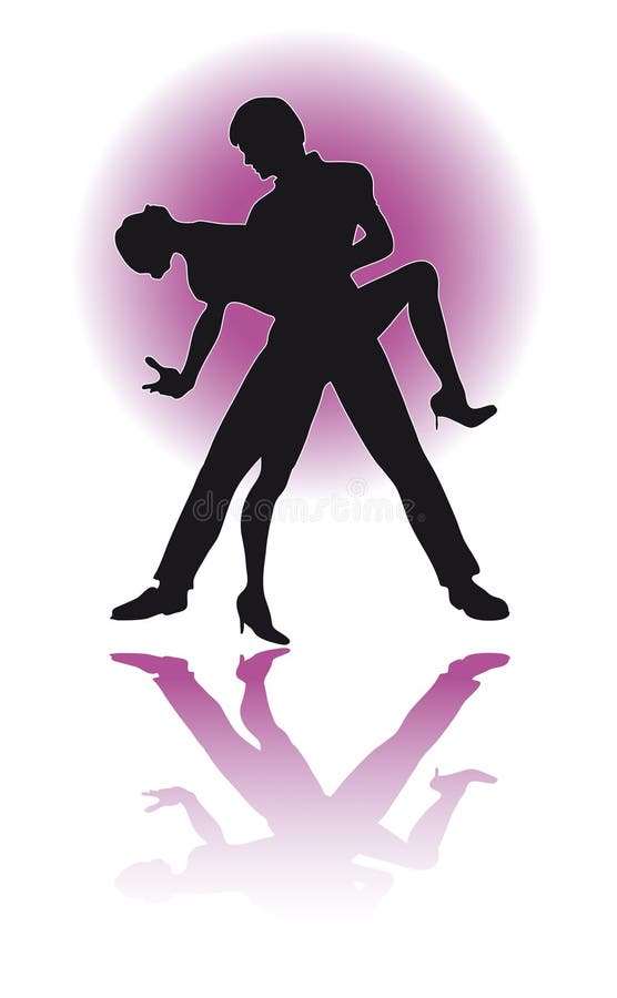 Pardans vektor illustrationer. Illustration av illustration - 732316