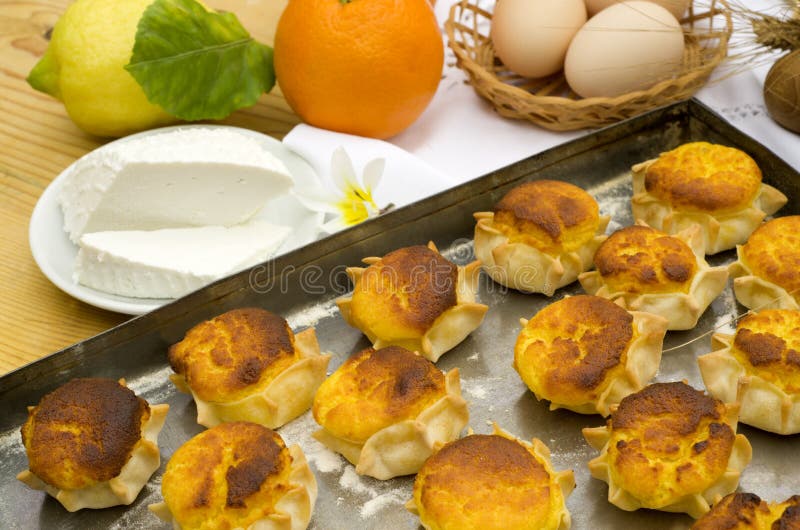 Pardulas stock image. Image of baked, cuisine, sardinian - 24367435