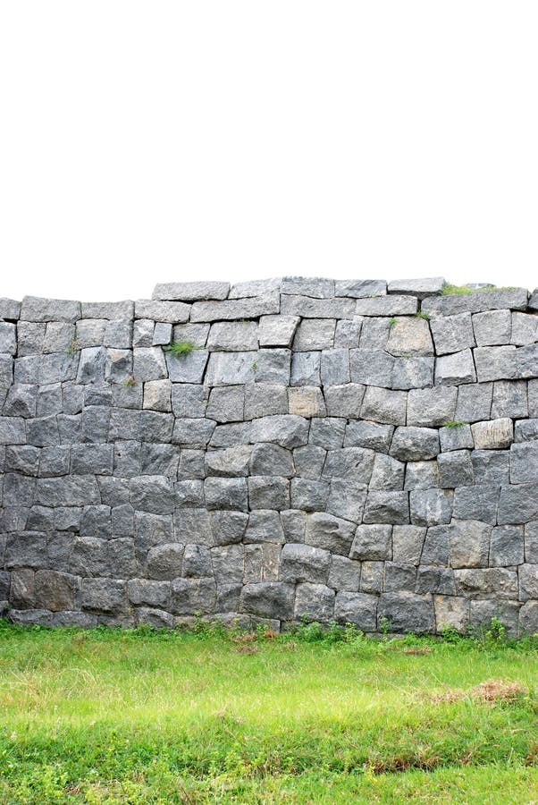 Muro imagen de archivo. Imagen de piedra, pared, verde - 2895527