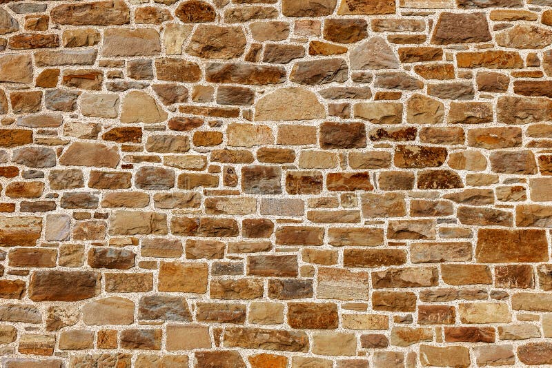 Pared Construida De Piedra Natural Foto de archivo - Imagen de bloque ...