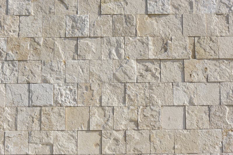 Pared De La Roca Del Travertino Foto de archivo - Imagen de bloques ...