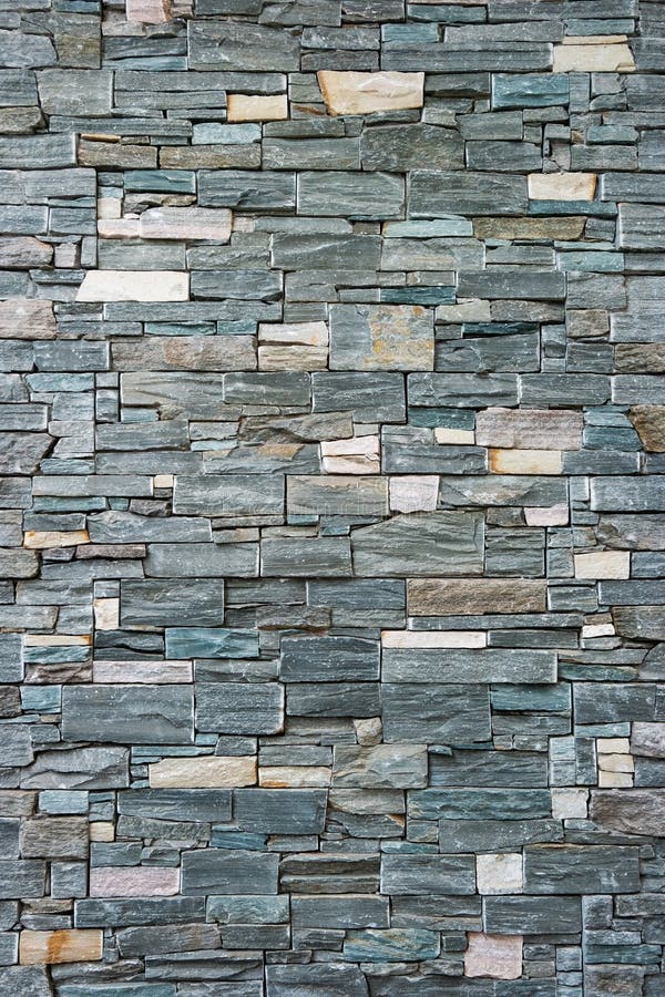 Pared De Ladrillo Moderna Vertical Foto de archivo - Imagen de cubo ...