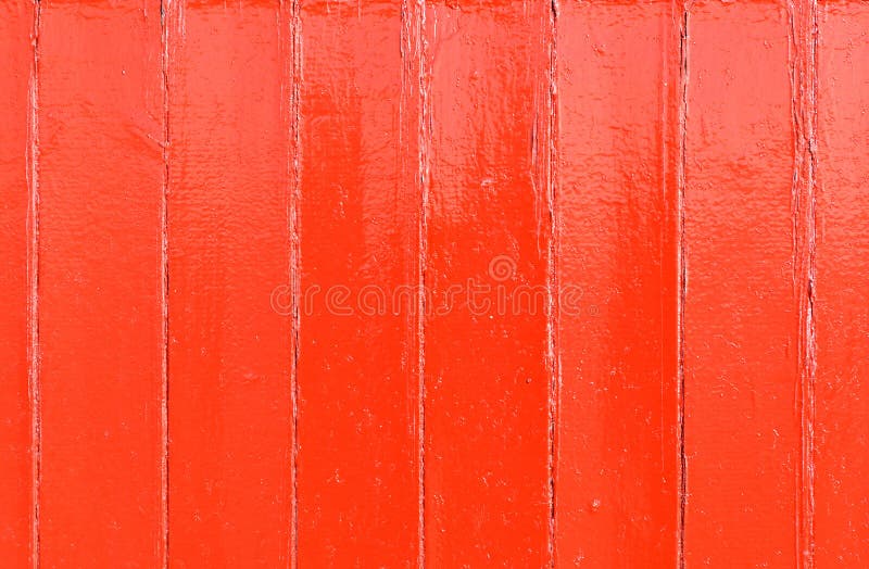 Pared De Madera Pintada Rojo Foto de archivo - Imagen de fila, madera ...