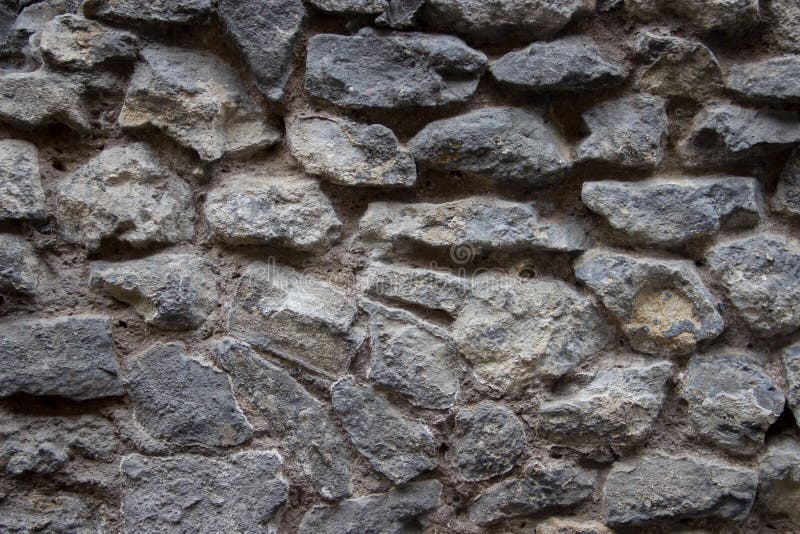 Pared Hecha De Rocas Naturales Foto de archivo - Imagen de grueso ...