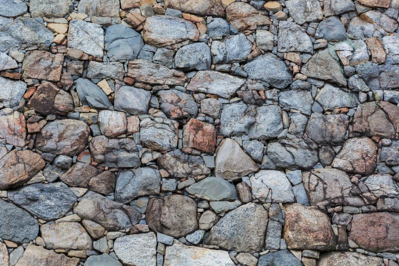 Pared integrada por rocas imagen de archivo. Imagen de cubo - 39115623