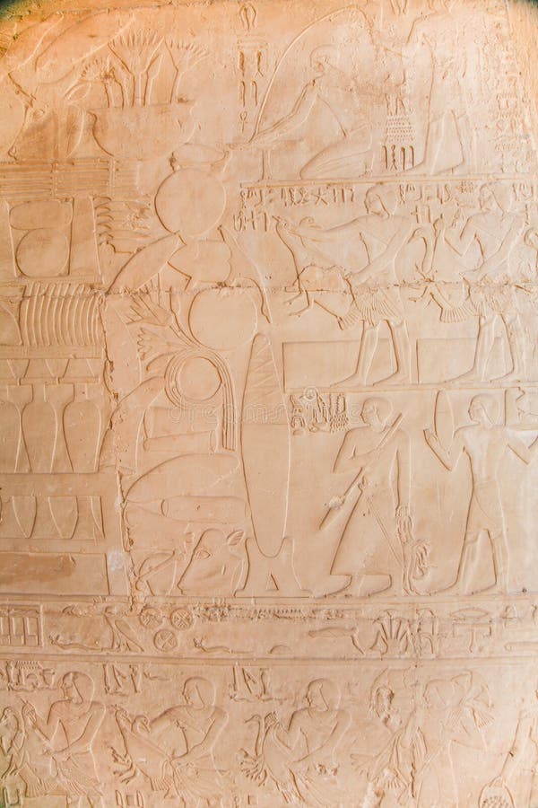 Pared tallada egipcio imagen de archivo. Imagen de templo - 82762229