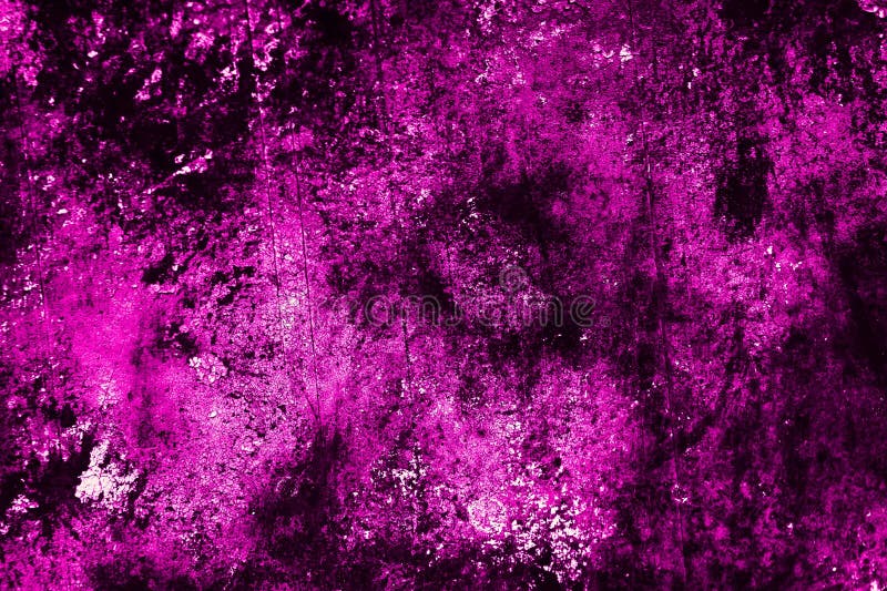 Pared Violeta Pintada Con Pintura De Color Blanco Foto de archivo ...